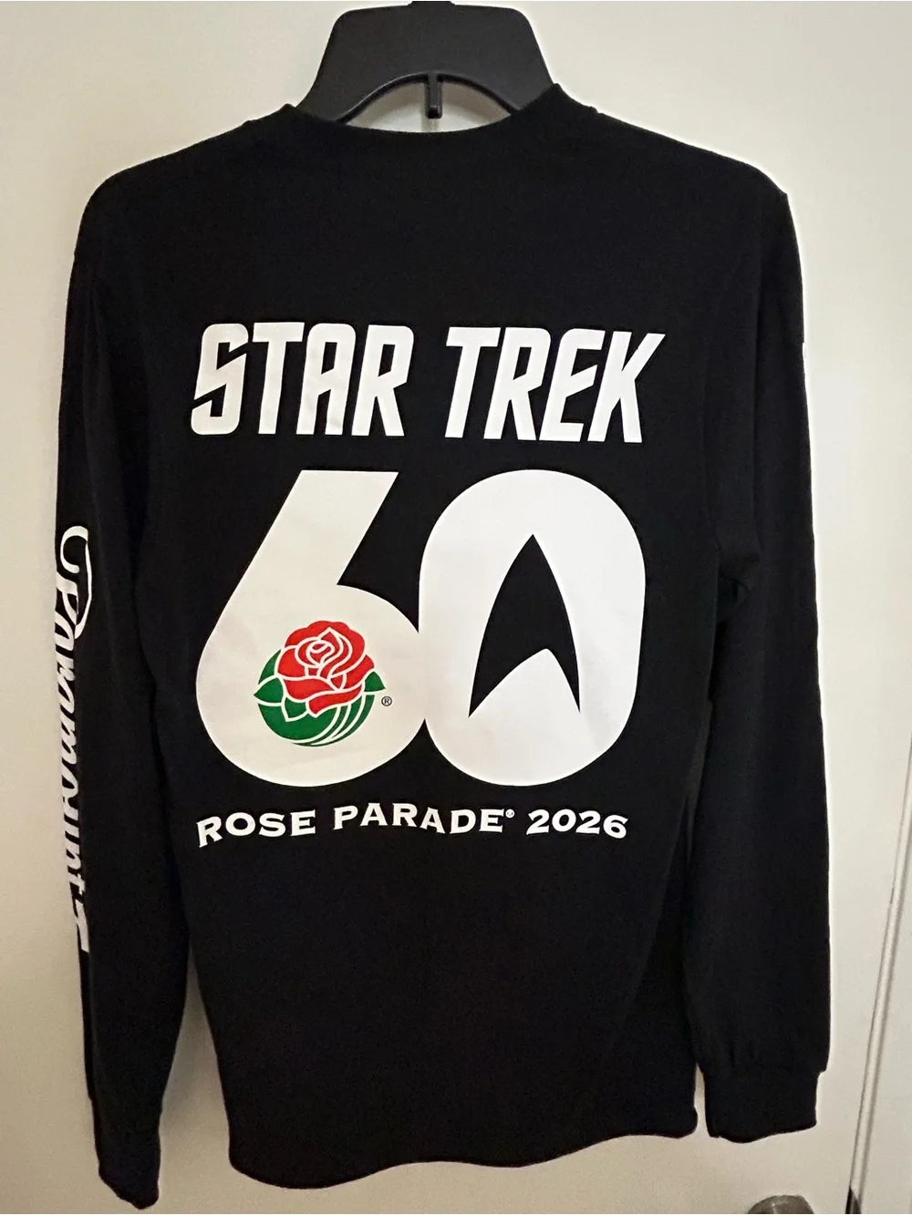 Port and Company | Shirts | Star Trek Black Long Sleeve Tee 6 Year ...